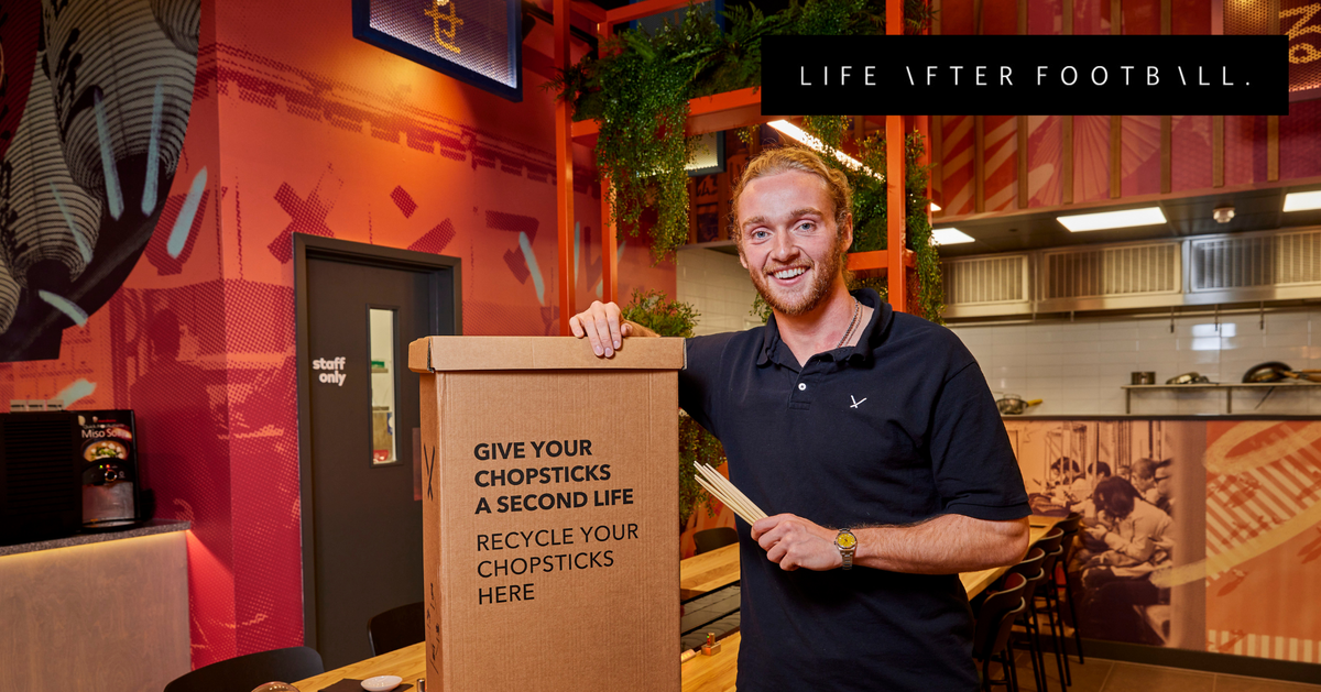 The English Footballer Who Turns Used Chopsticks Into Furniture | ChopValue UK